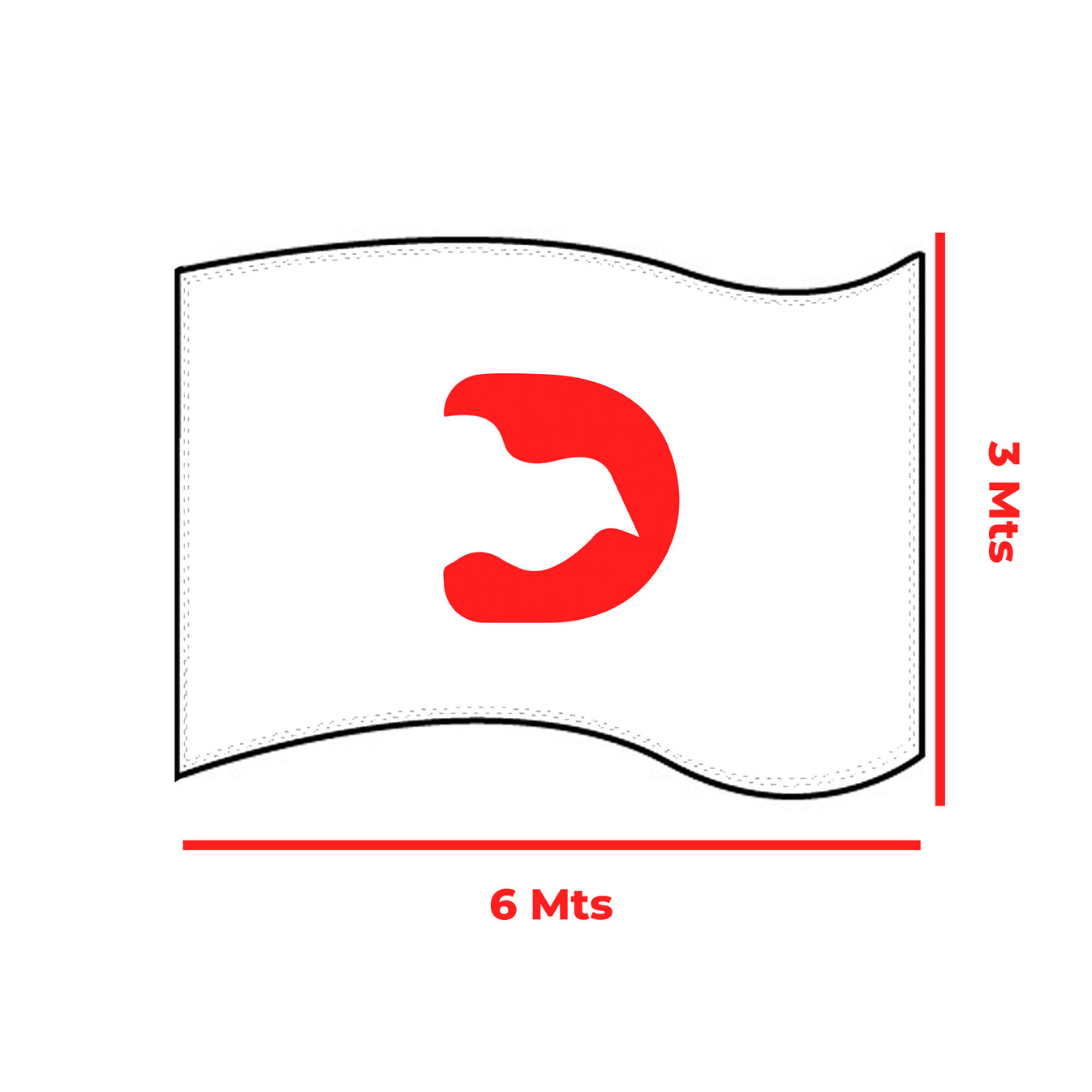 Banderas Personalizadas – Displaymex