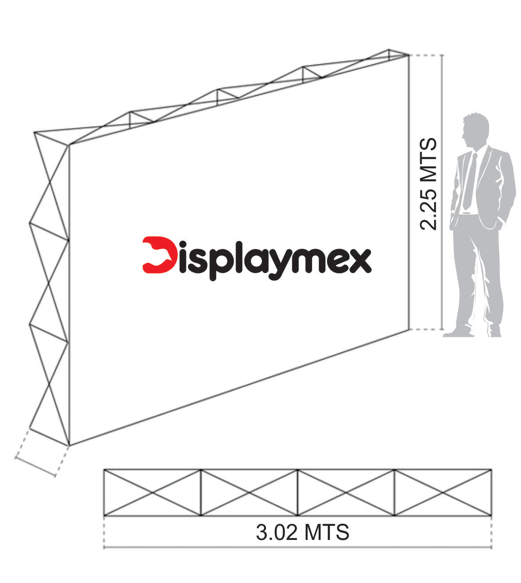 BACKS ARAÑA – Displaymex